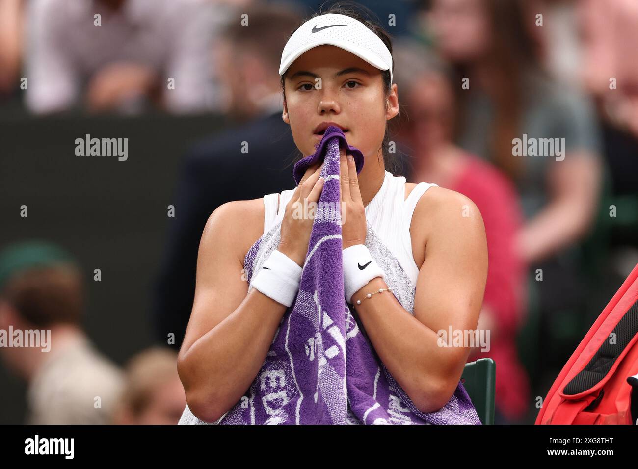 London, UK. 7th July 2024; All England Lawn Tennis and Croquet Club ...