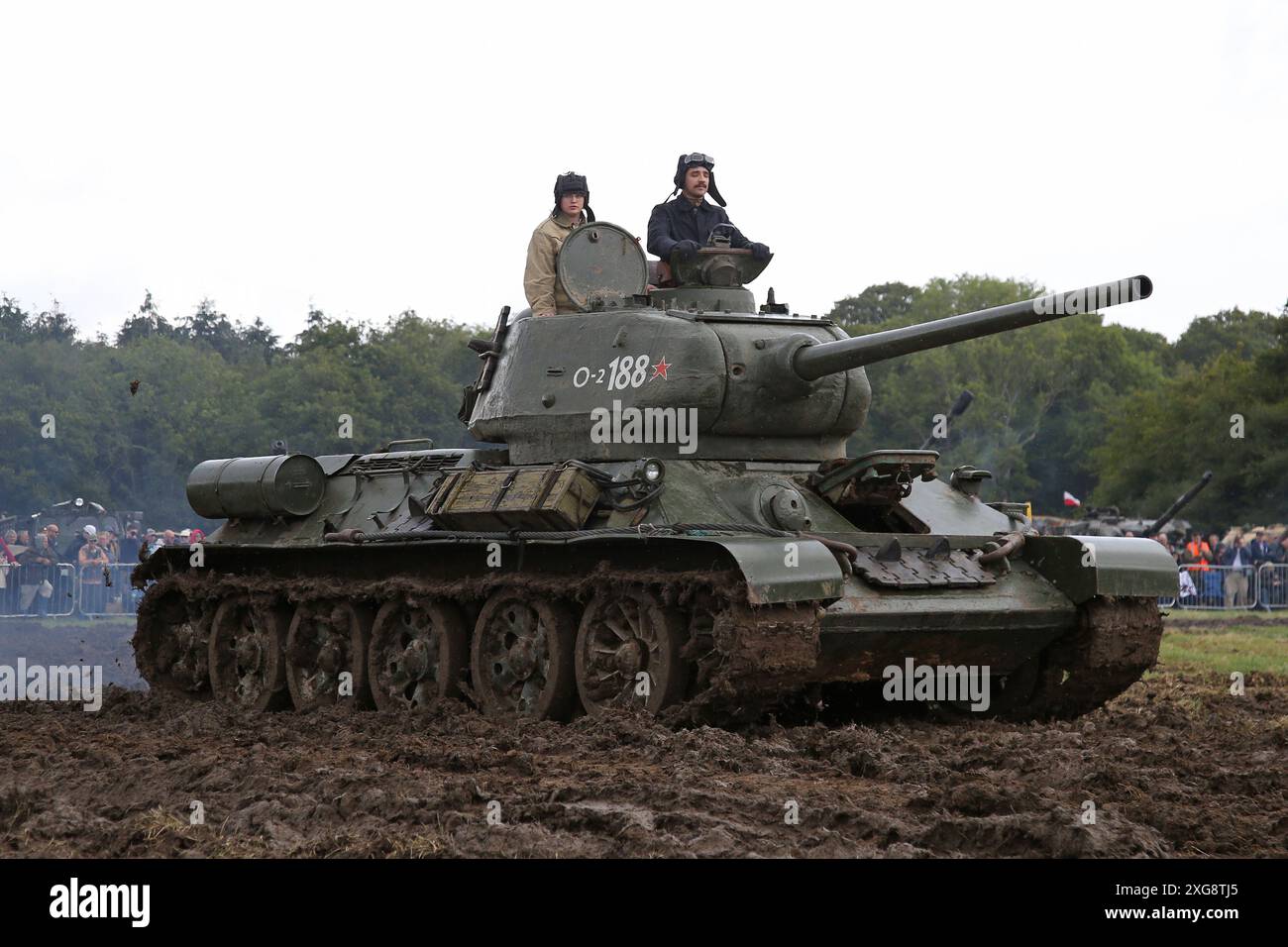 Soviet T34/85 World War II Tank Stock Photo - Alamy