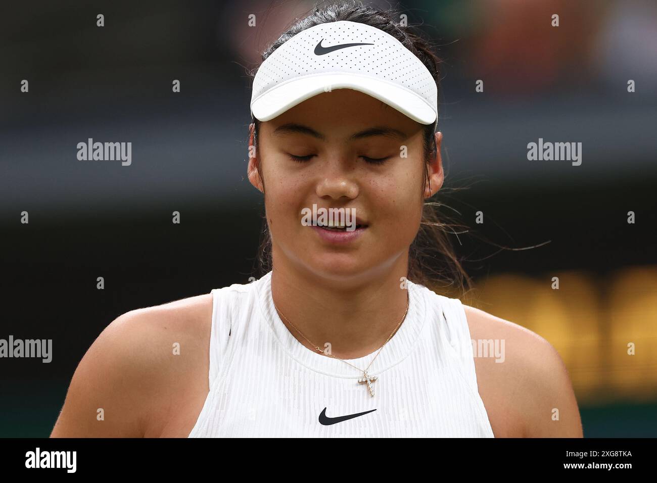 London, UK. 7th July 2024; All England Lawn Tennis and Croquet Club, London, England; Wimbledon ...