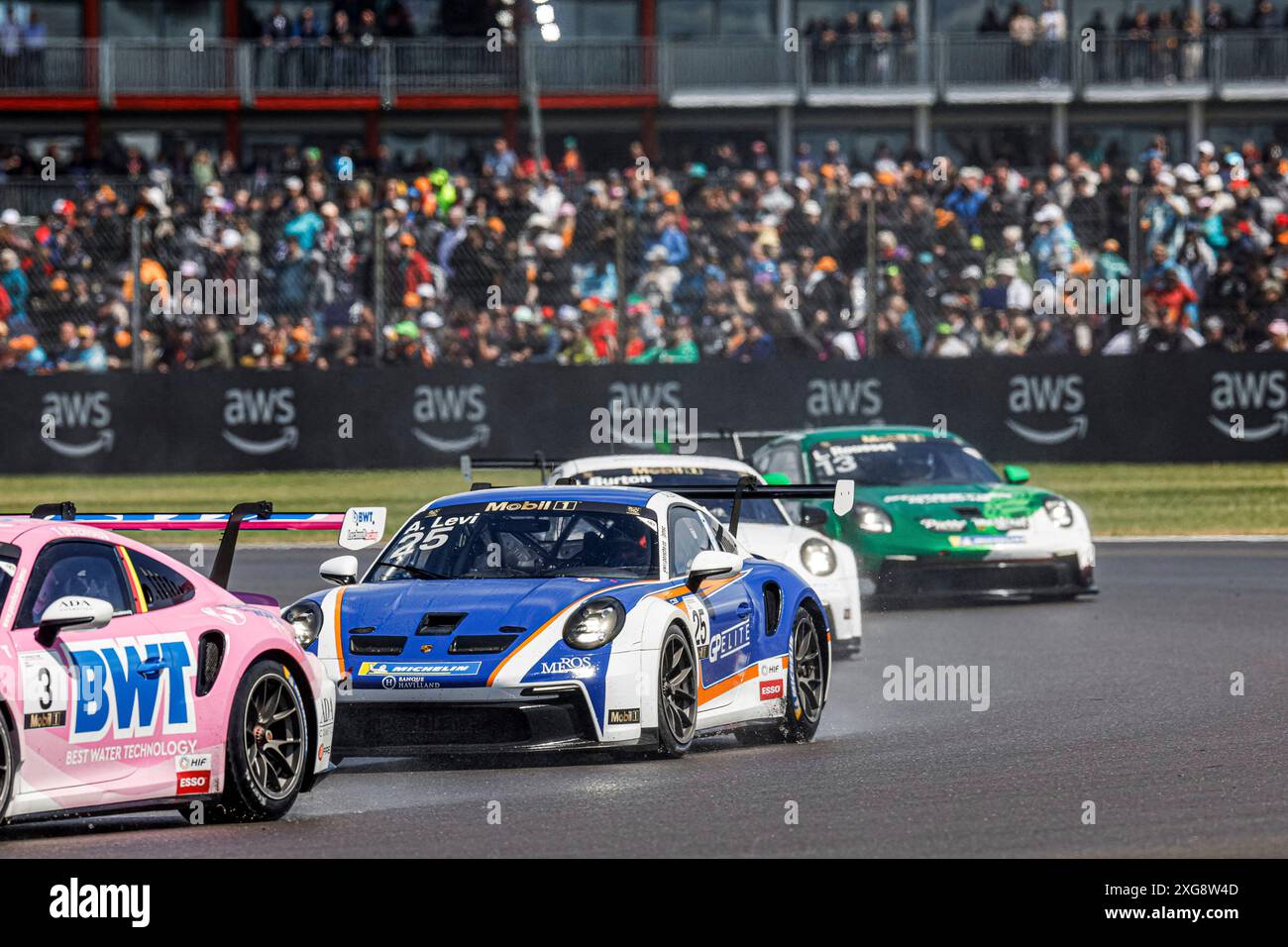 Silverstone, Great Britain. 7th July, 2024. #25 Ariel Levi (IL ...