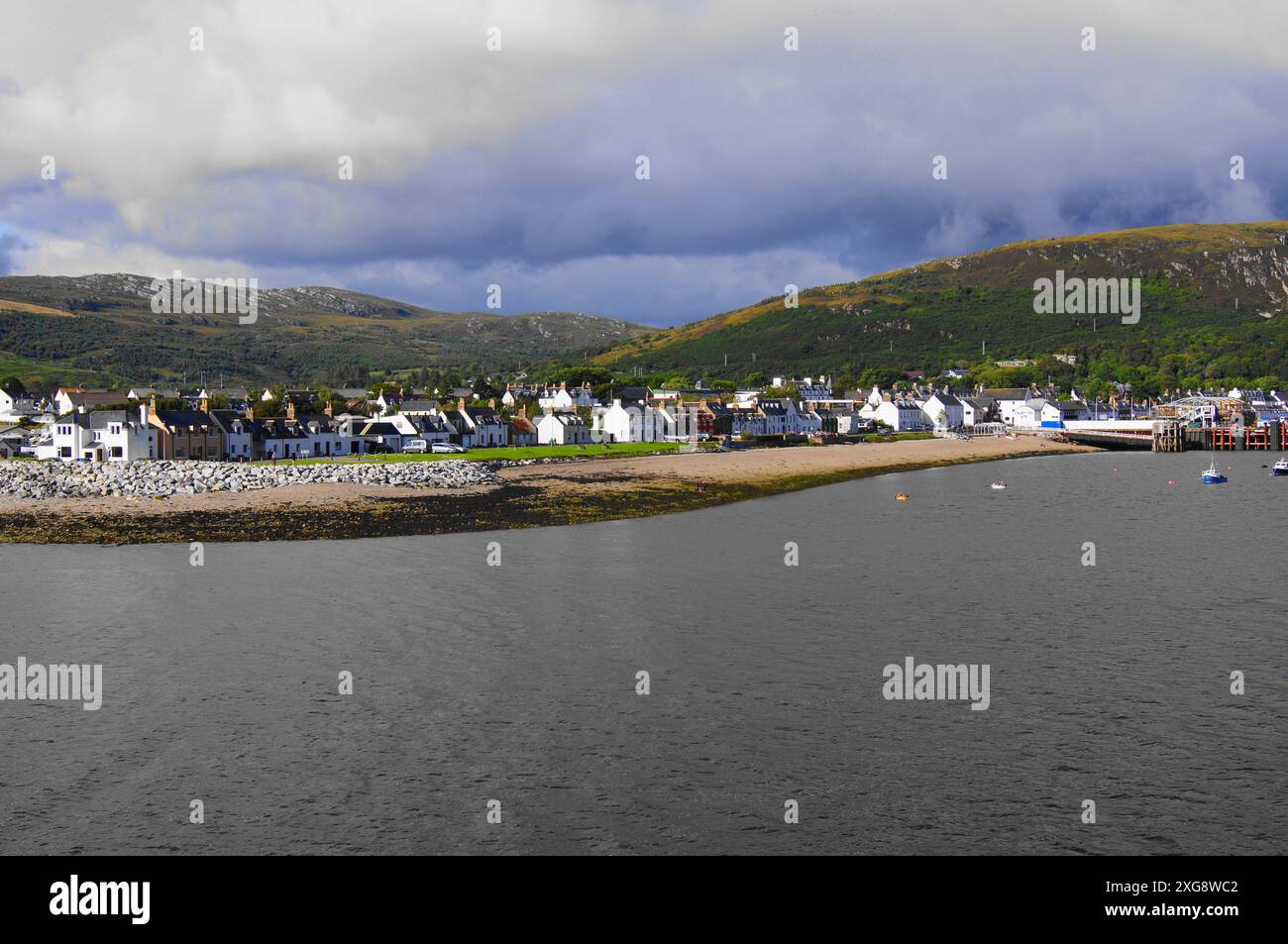 Ullapool, Ross and Cromarty, North West Coast Scotland, UK Stock Photo ...