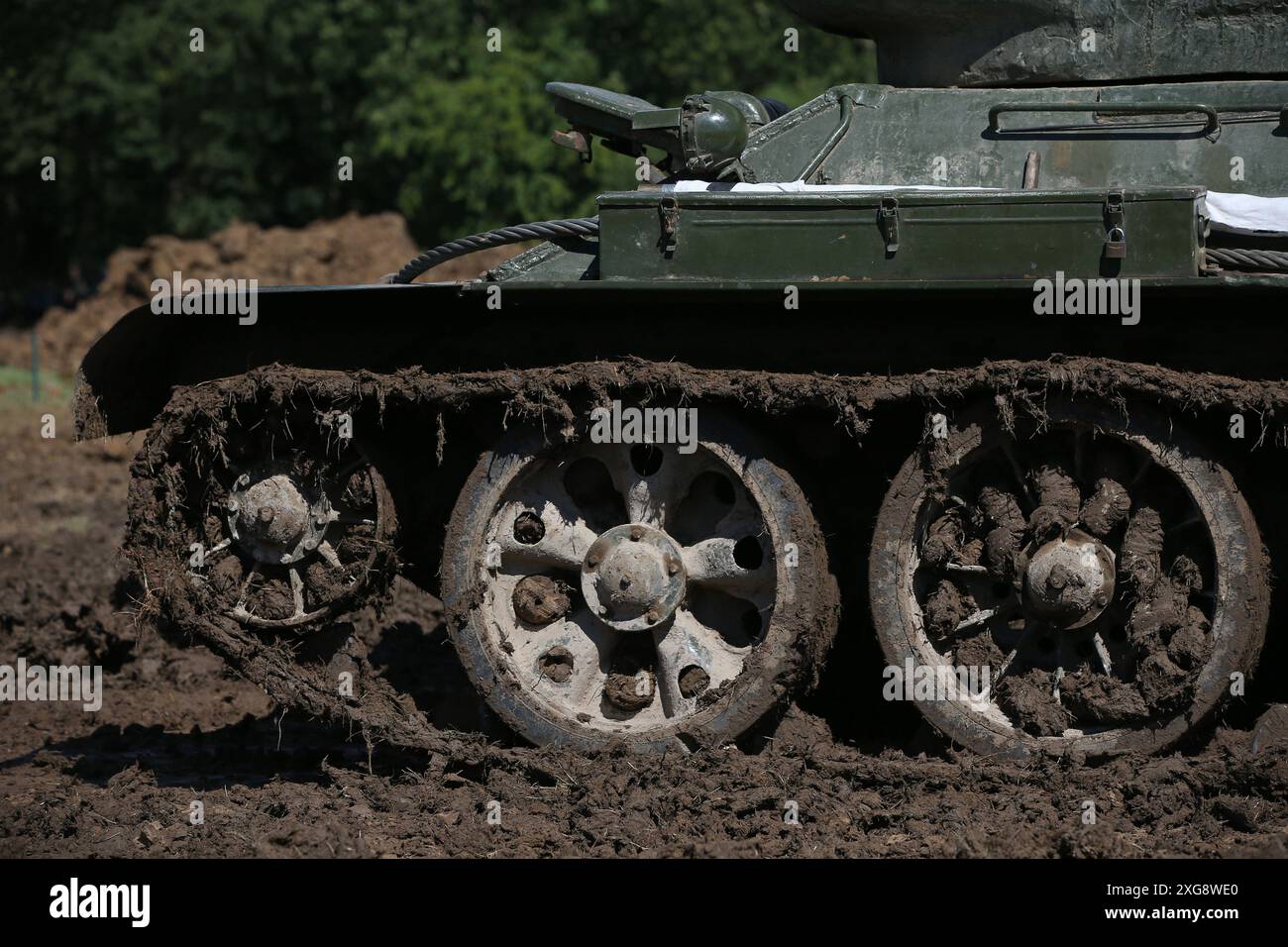 Soviet T34/85 World War II Tank Stock Photo - Alamy
