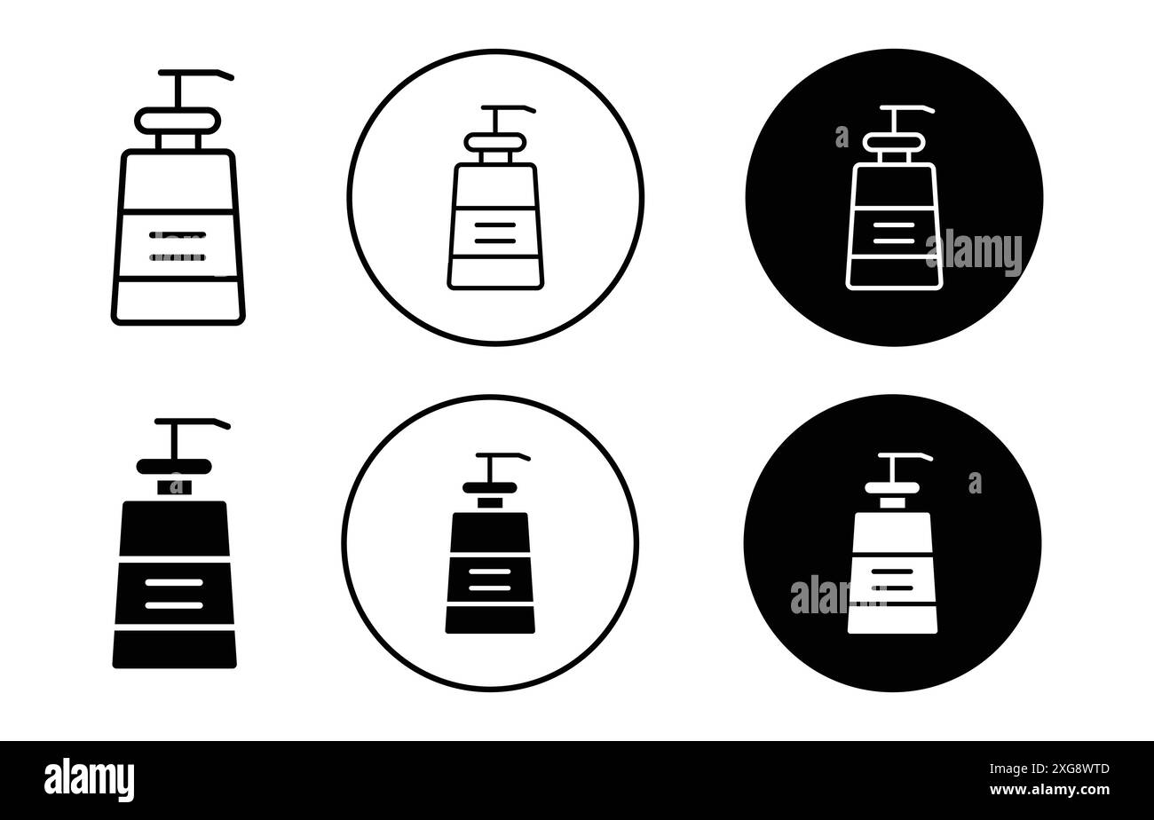 Body Soap icon vector logo set collection for web app ui Stock Vector ...