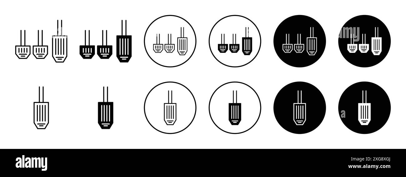 car pedal icon vector logo set collection for web app ui Stock Vector Image & Art - Alamy