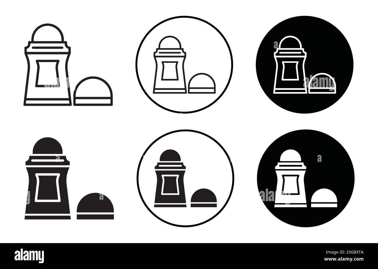 deodorant icon vector logo set collection for web app ui Stock Vector ...