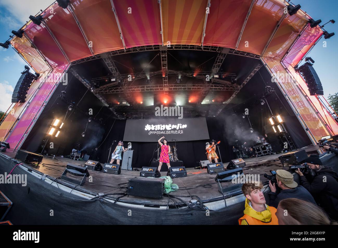 Roskilde, Denmark. 05th, July 2024. The Japanese punk rock band Otoboke ...