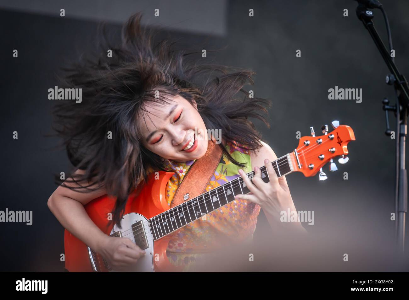 Roskilde, Denmark. 05th, July 2024. The Japanese punk rock band Otoboke ...
