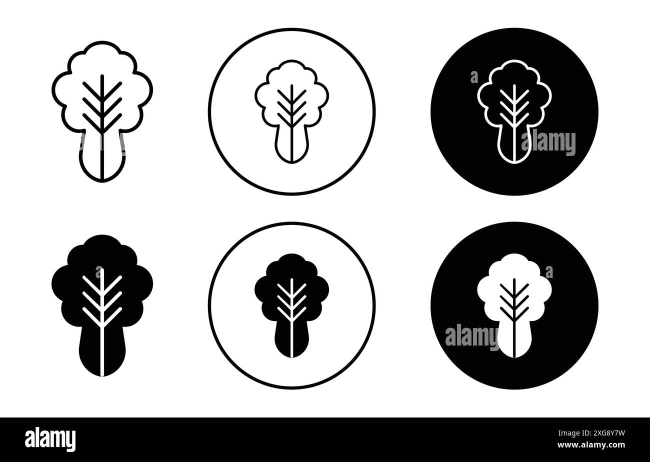 Kimchi Icon vector logo set collection for web app ui Stock Vector ...