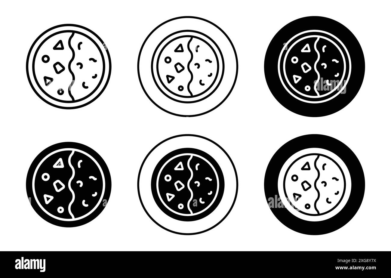 Kare raisu icon vector logo set collection for web app ui Stock Vector Image & Art - Alamy