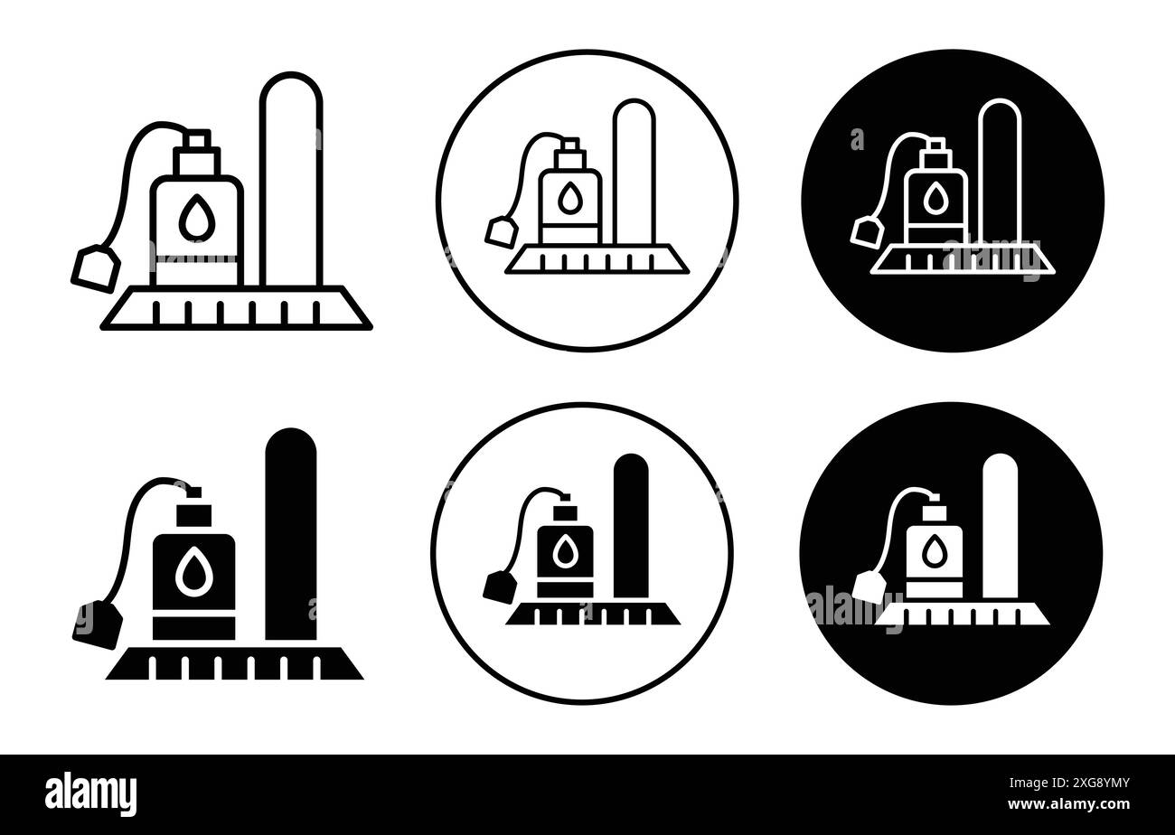 Sump Pump icon vector logo set collection for web app ui Stock Vector Image & Art - Alamy