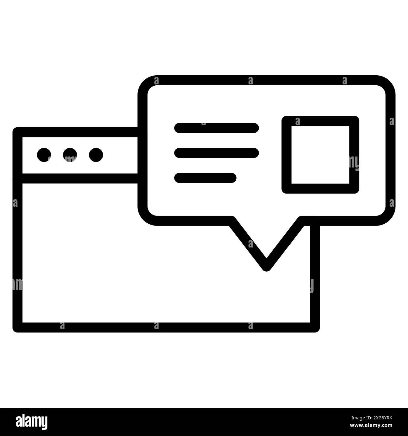 Pop Up Icon Vector Logo Set Collection For Web App Ui Stock Vector