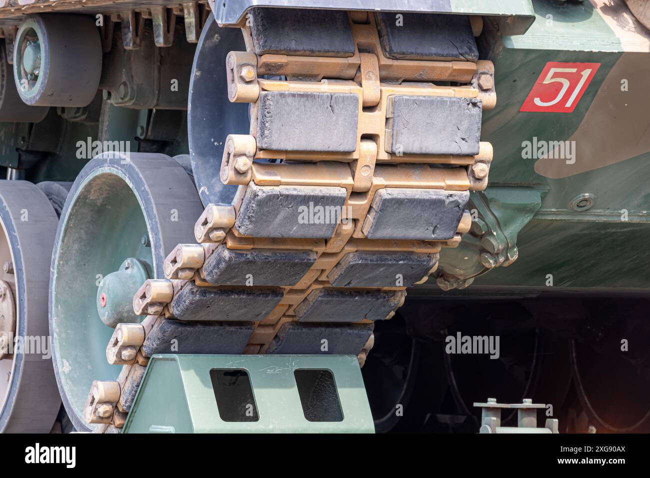 July 7, 2024 Krasnik Poland. Presentation of military vehicles Stock ...