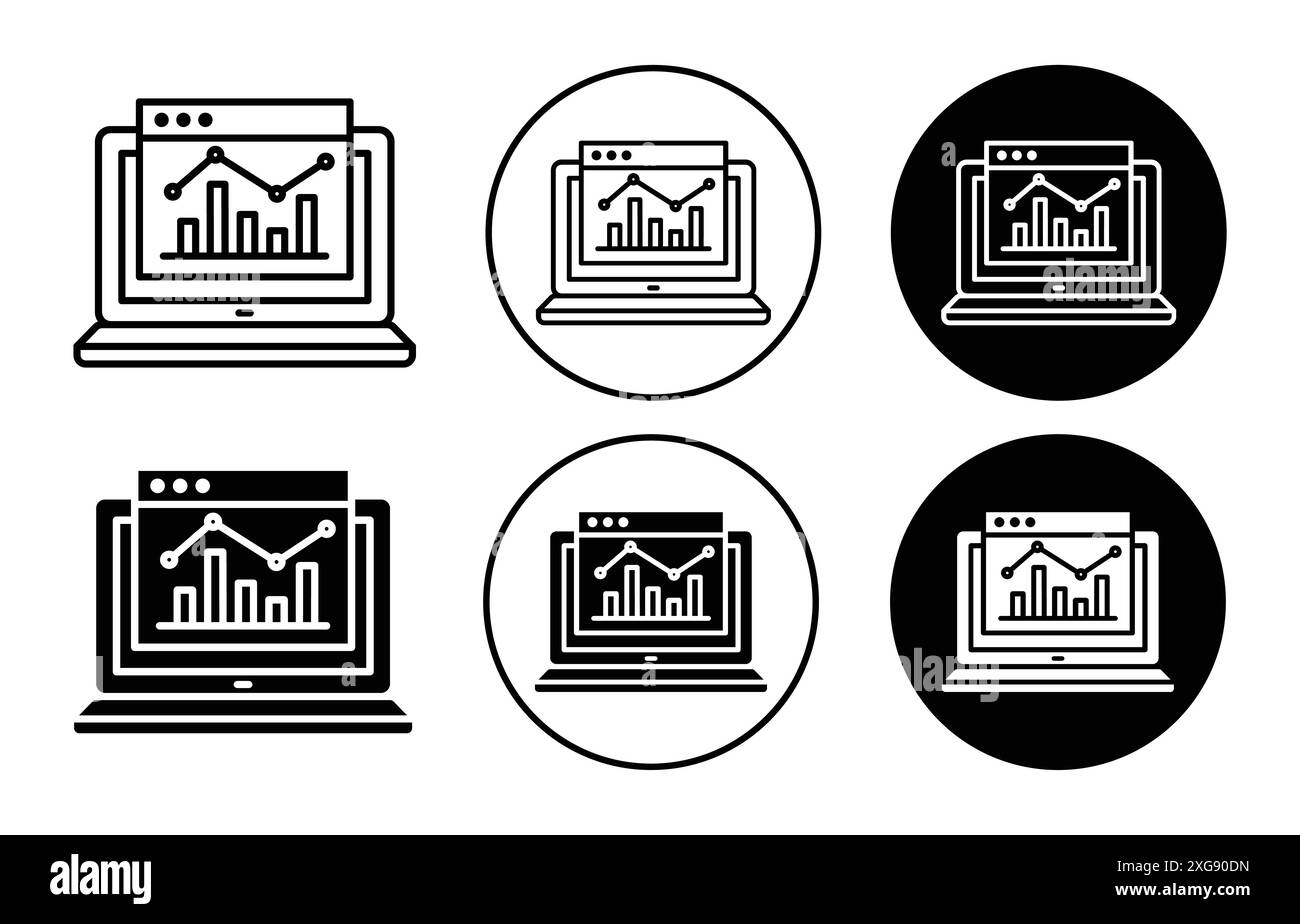 Traffic analysis icon Stock Vector Images - Alamy