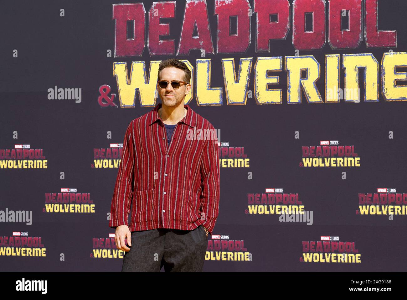 Ryan Reynolds bei der „Deadpool & Wolverine“ Film Premiere am 7.07.2024 ...
