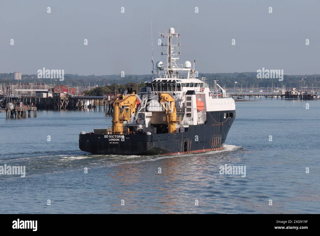 The Serco Marine Services multi-purpose offshore support and transport ...