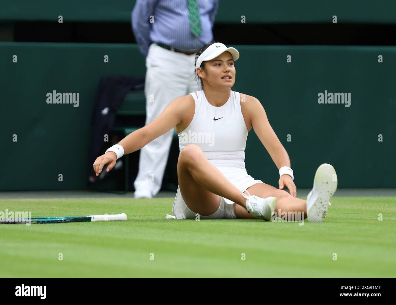 Emma raducanu wimbledon 2024 hi-res stock photography and images - Alamy