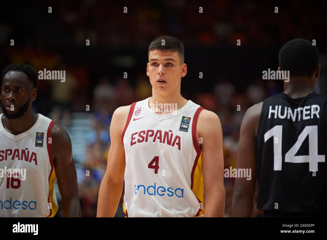 Jaime Pradilla from Spain team seen in action during the game between ...