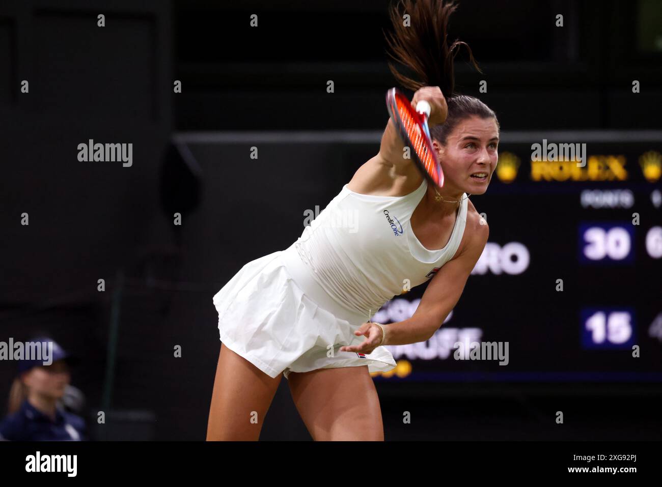 Emma navarro wimbledon 2024 hi-res stock photography and images - Alamy