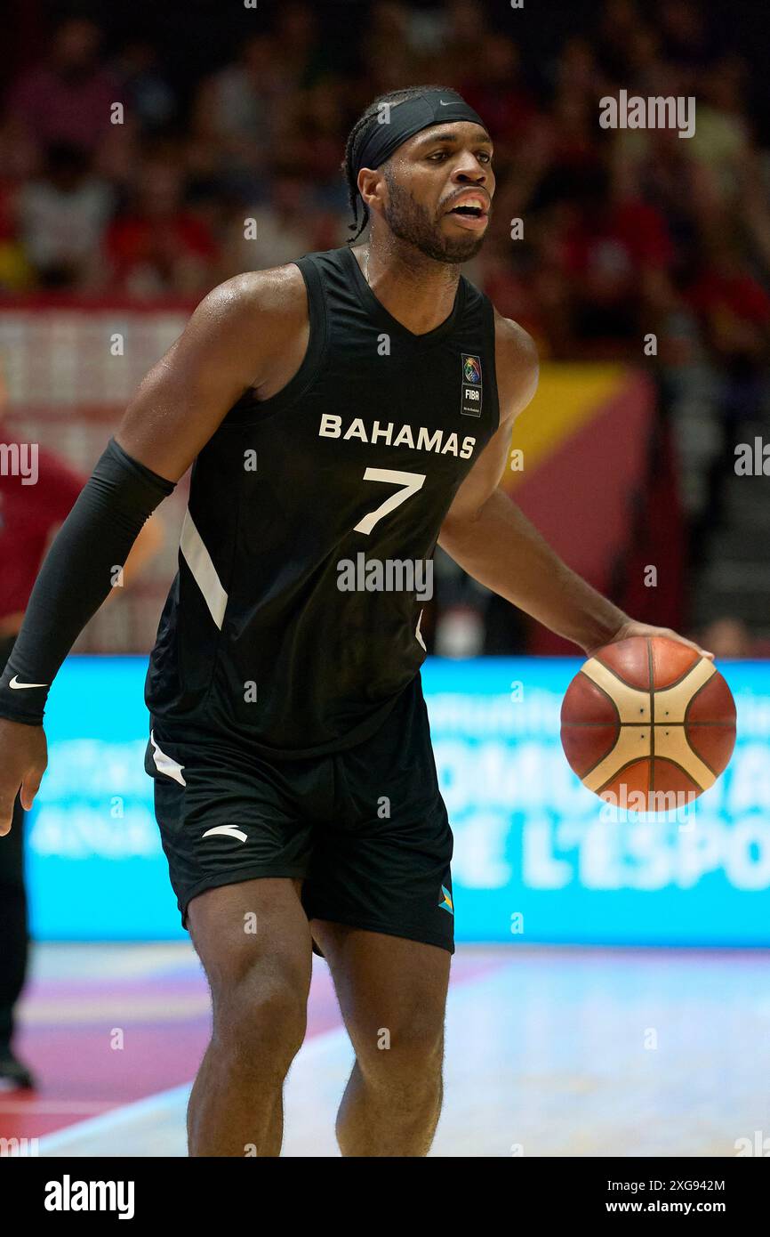 Buddy Hield from Bahamas team seen in action during the game between ...