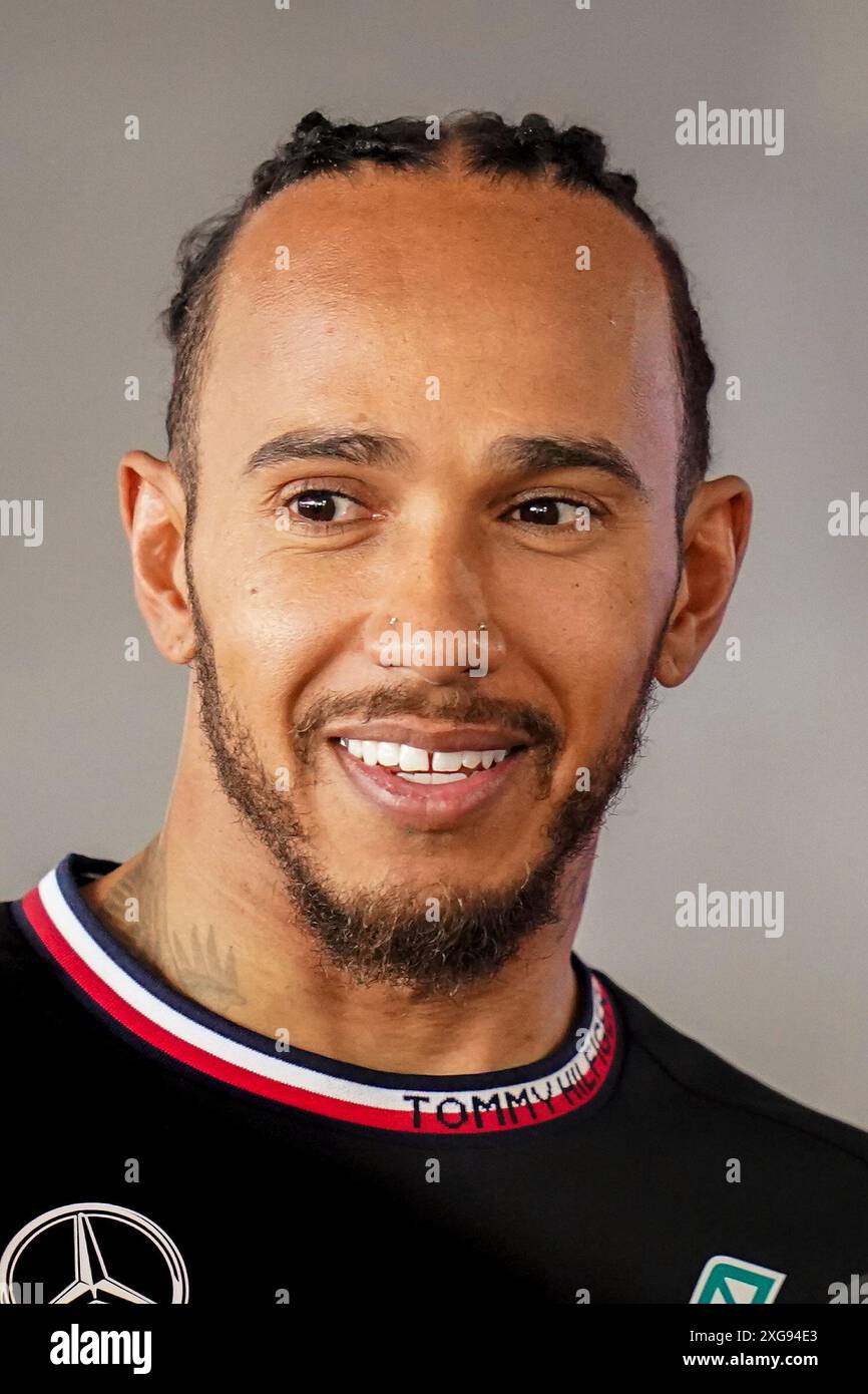 Silverstone, UK. 07th July, 2024. Lewis Hamilton 44 (GBR), Mercedes AMG ...