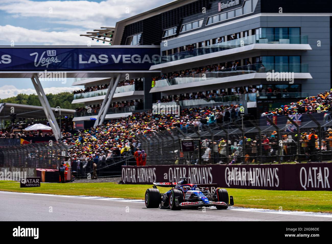 Silverstone, UK. 07th July, 2024. Daniel Ricciardo (AUS) - Visa Cash ...