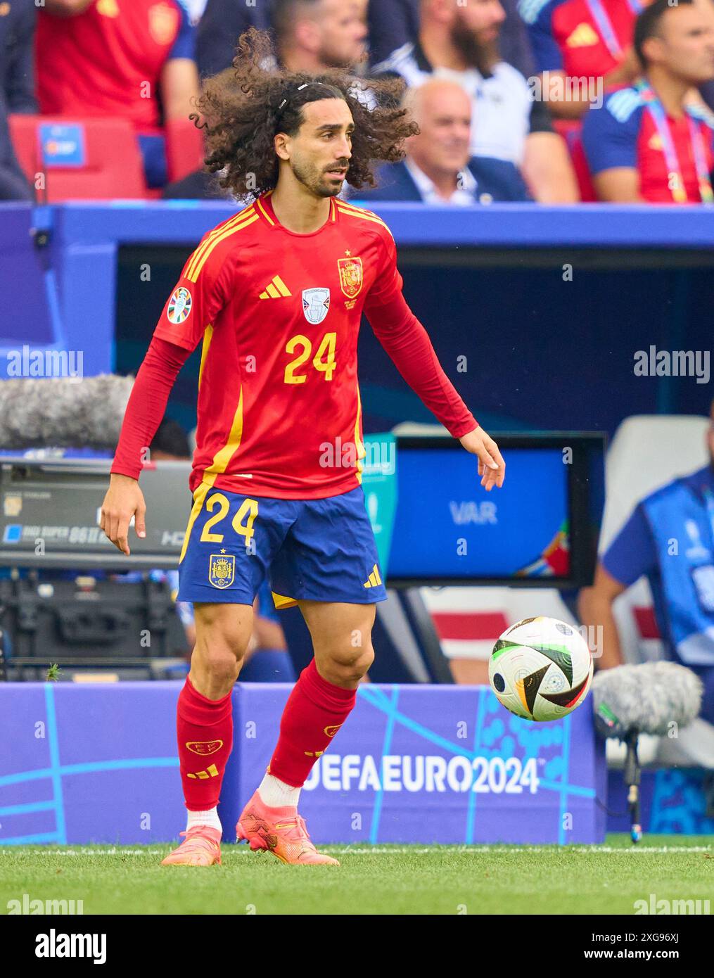 Marc Cucurella, ESP 24 in the quarter final match GERMANY - SPAIN 1-2 n ...