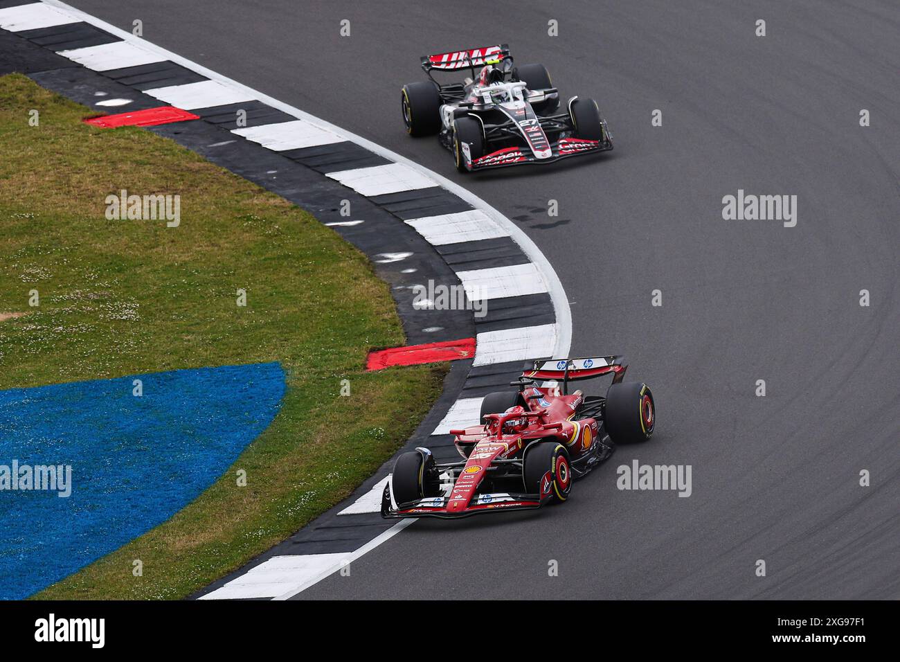 Silverstone, Great Britain. 7th July, 2024. #16 Charles Leclerc (MCO ...