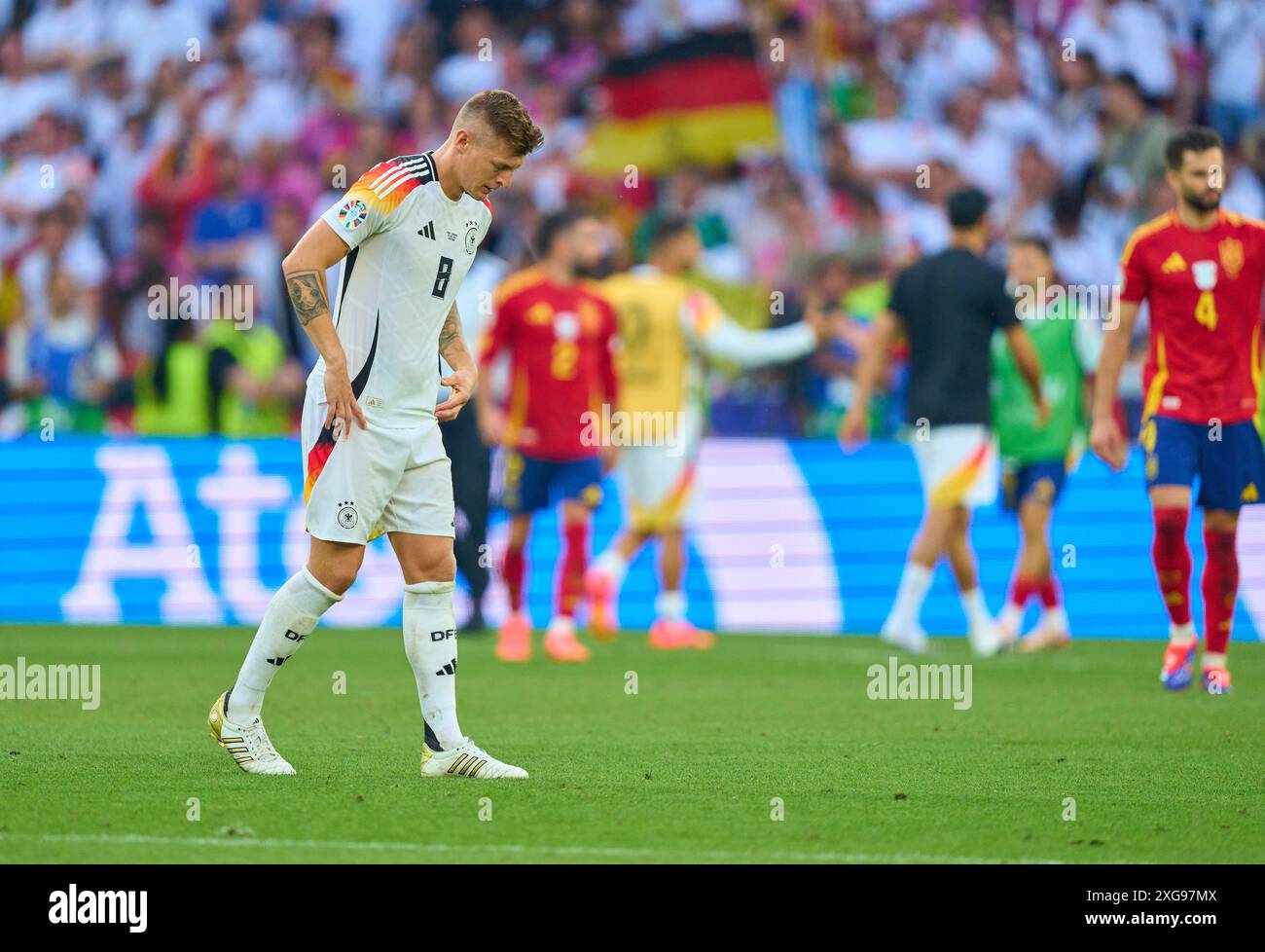 Toni Kroos, DFB 8 after the quarter final match GERMANY - SPAIN 1-2 n.V ...