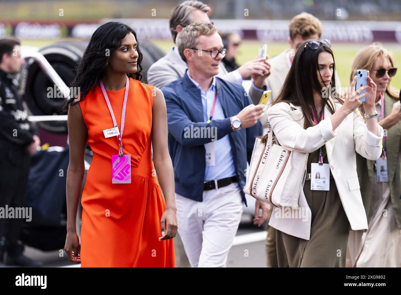 guests on grid during the Race on day 4, Sunday july 7, 2024 of the ...