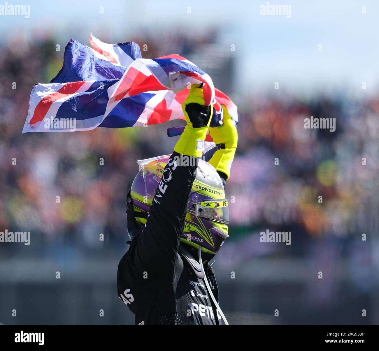 Silverstone Circuit, Northamptonshire, UK. 7th July, 2024. Formula 1 ...