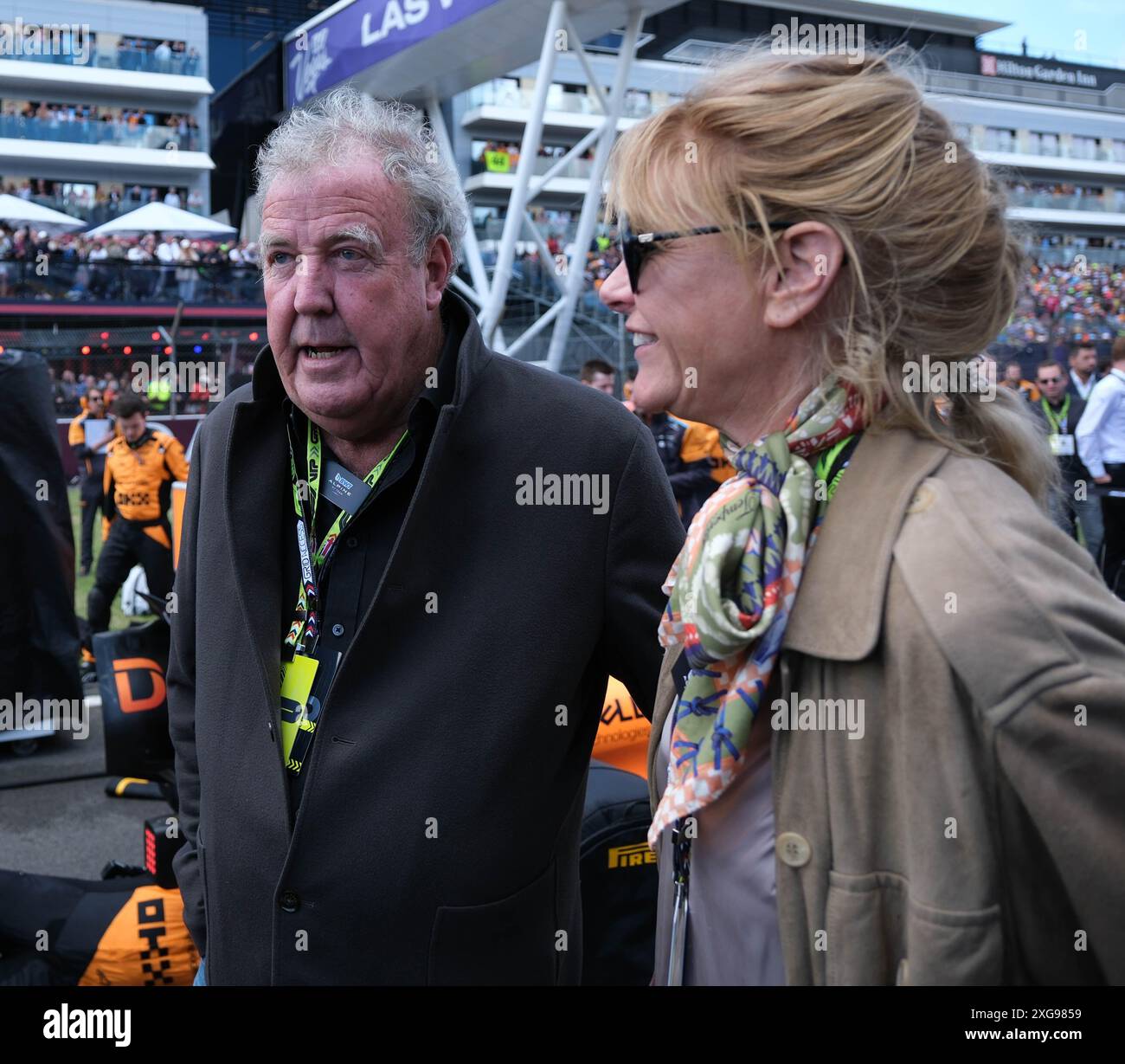 Silverstone Circuit, Northamptonshire, UK. 7th July, 2024. Formula 1 ...