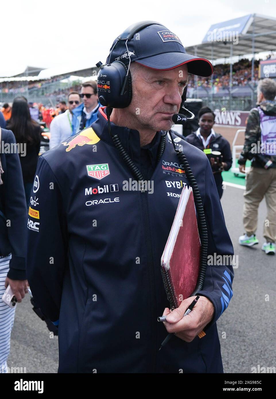 Silverstone Circuit, Northamptonshire, UK. 7th July, 2024. Formula 1 ...