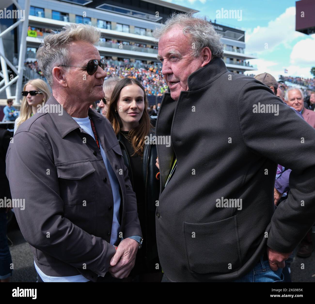 Silverstone Circuit, Northamptonshire, UK. 7th July, 2024. Formula 1 ...