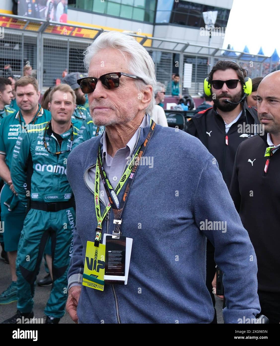 Silverstone Circuit, Northamptonshire, UK. 7th July, 2024. Formula 1 ...