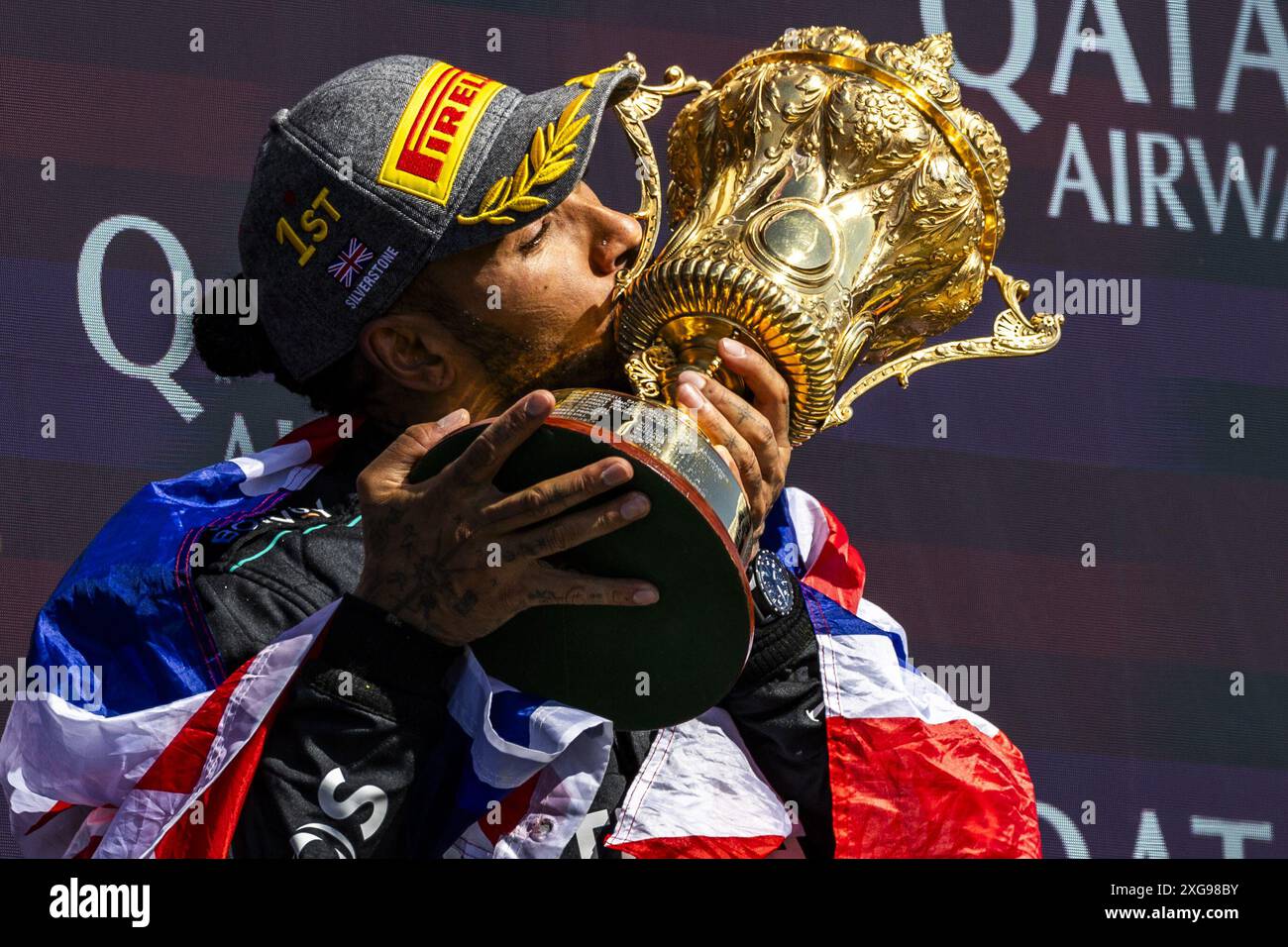 Lewis Hamilton (GBR) - Mercedes-AMG PETRONAS F1 Team - Mercedes W15 ...