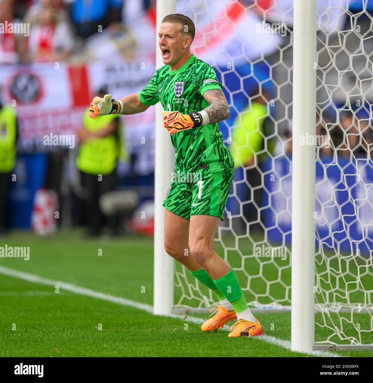 Pickford england 2024 euro hi-res stock photography and images - Alamy