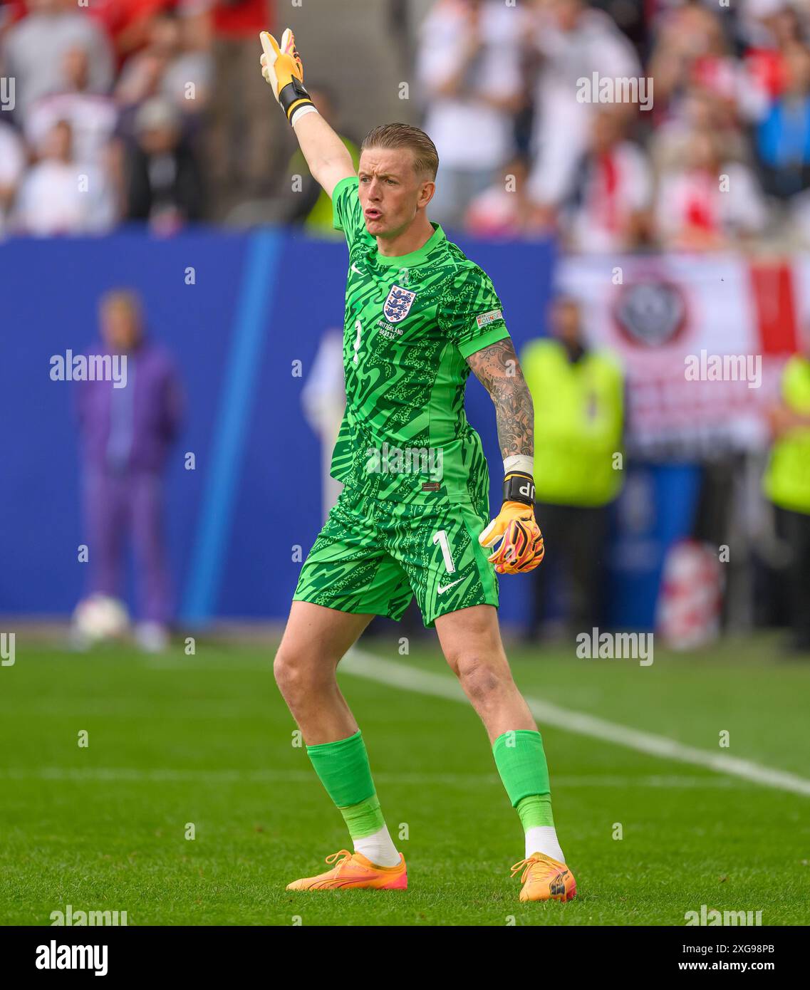 Pickford england 2024 euro hi-res stock photography and images - Alamy