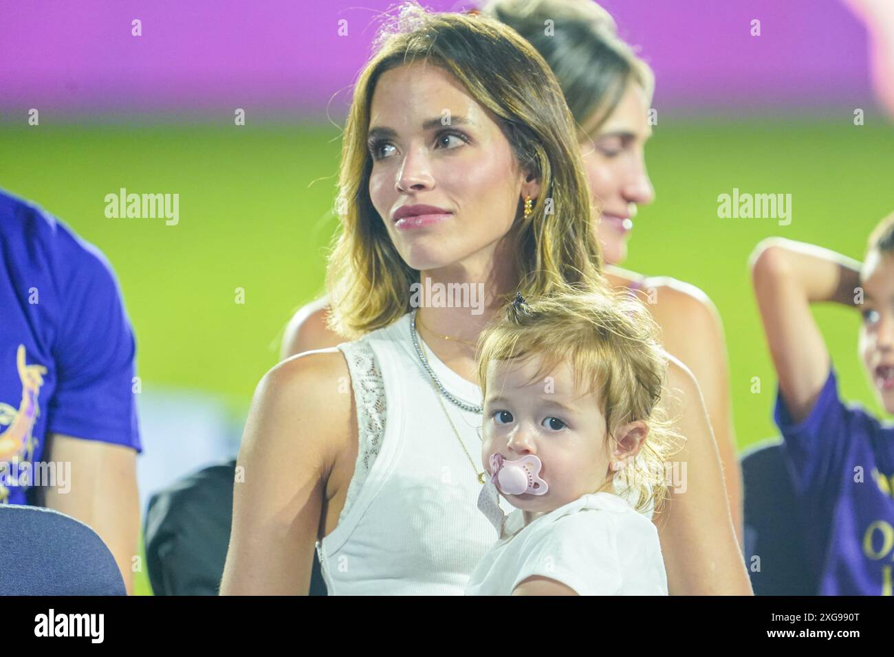 Orlando, Florida, USA, July 6, 2024, Ricardo Kaka's wife Caroline ...