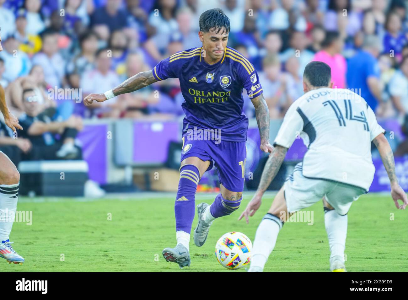 Orlando, Florida, USA, July 6, 2024, Orlando City SC midfielder Facundo ...
