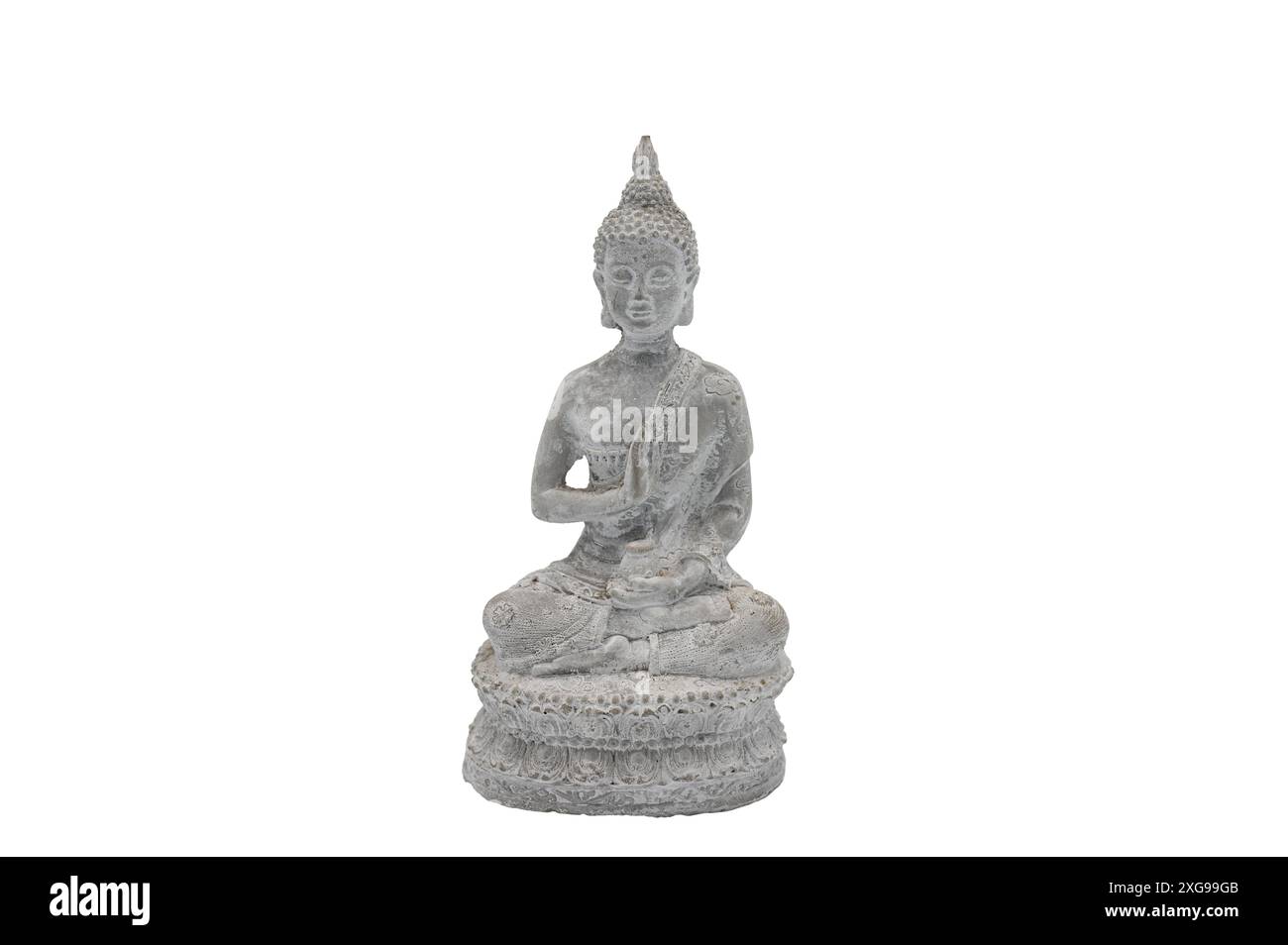 stone statuette of Gautama Buddha, also known as Siddharta Gautama who ...