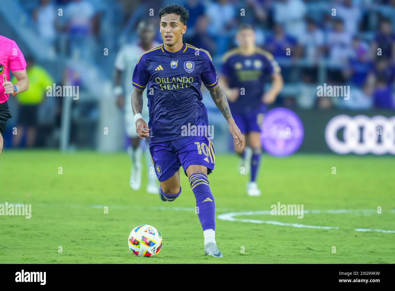 Orlando, Florida, USA, July 6, 2024, Orlando City SC midfielder Facundo ...