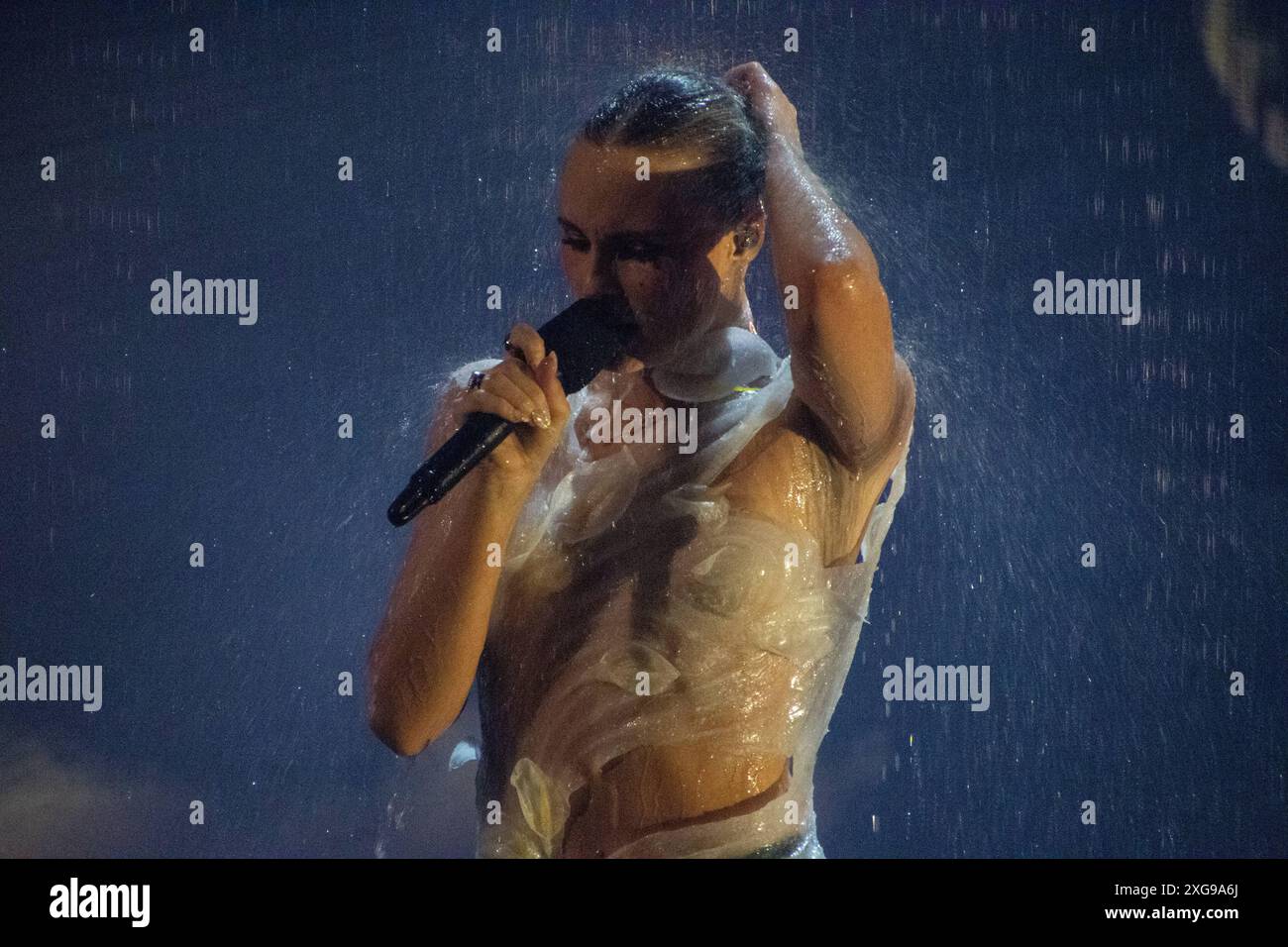 Clara Finderup Toft Simonsen aka Saint Clara performs at P3 Guld in the ...
