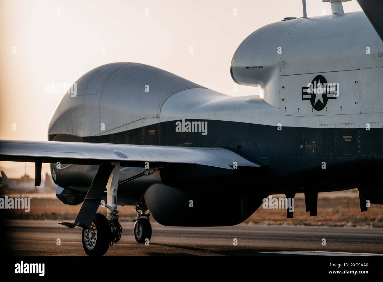 NAVAL AIR STATION SIGONELLA, Italy (Jul. 2, 2024) An MQ-4C Triton ...