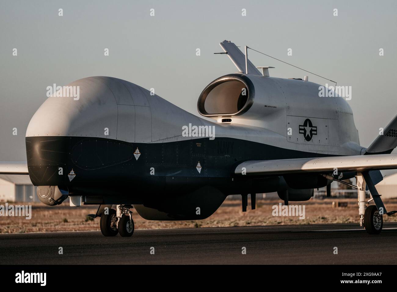 NAVAL AIR STATION SIGONELLA, Italy (Jul. 2, 2024) An MQ-4C Triton ...