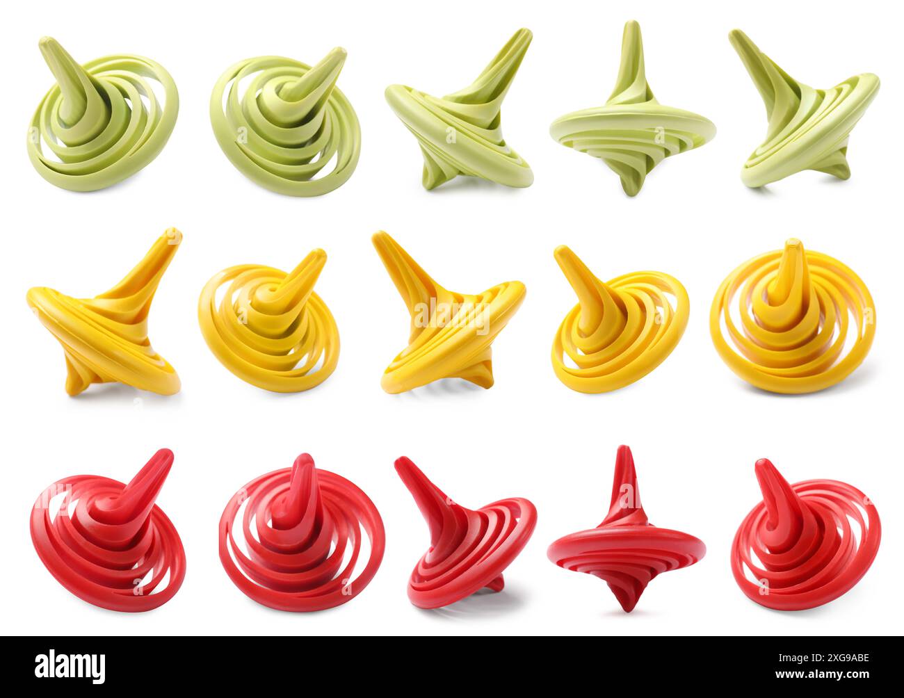 Children spinning tops Cut Out Stock Images & Pictures - Alamy