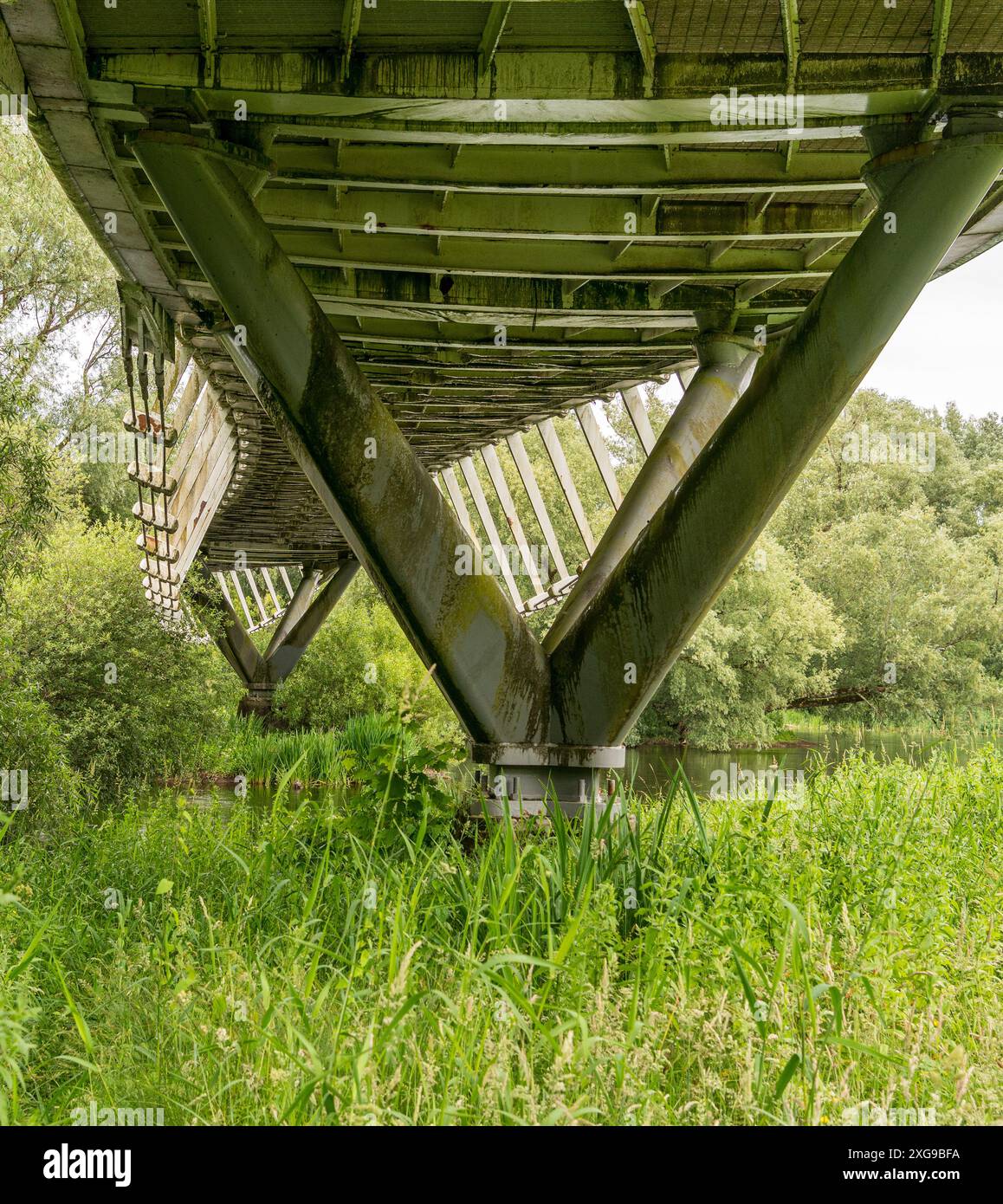 The Living Bridge, University of Limerick Campus Stock Photo - Alamy