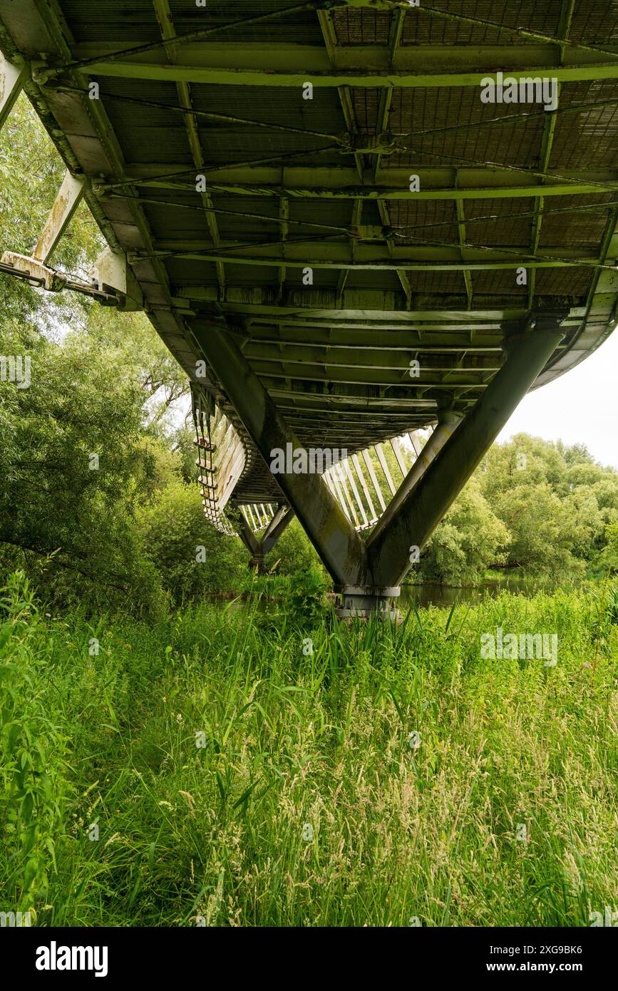 The Living Bridge, University of Limerick Campus Stock Photo - Alamy