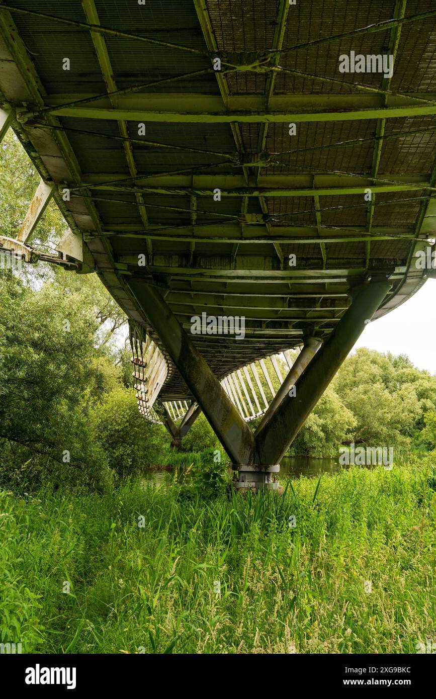 The Living Bridge, University of Limerick Campus Stock Photo - Alamy