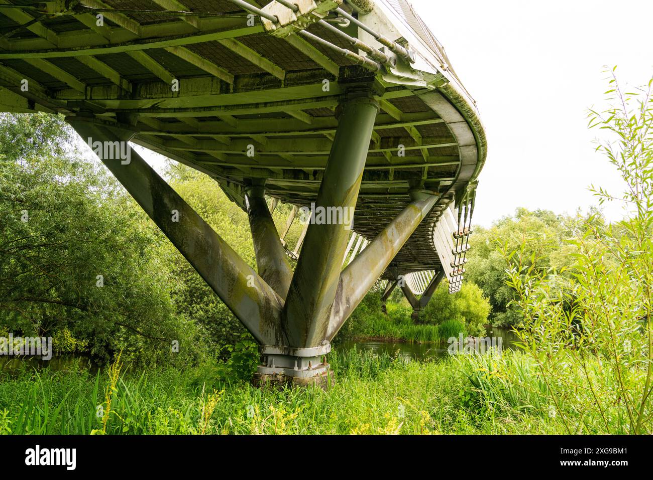 The Living Bridge, University of Limerick Campus Stock Photo - Alamy