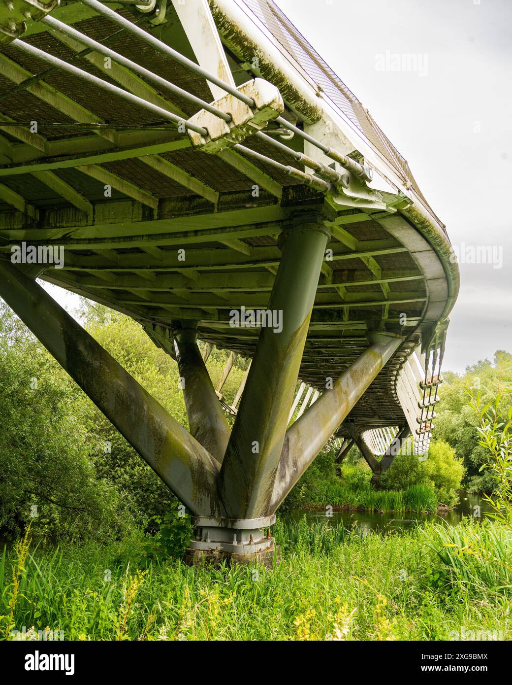 The Living Bridge, University of Limerick Campus Stock Photo - Alamy